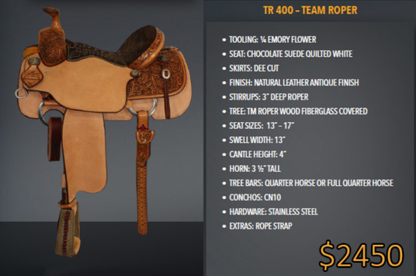 Custom Team Roping Saddles | Best Ever Pads