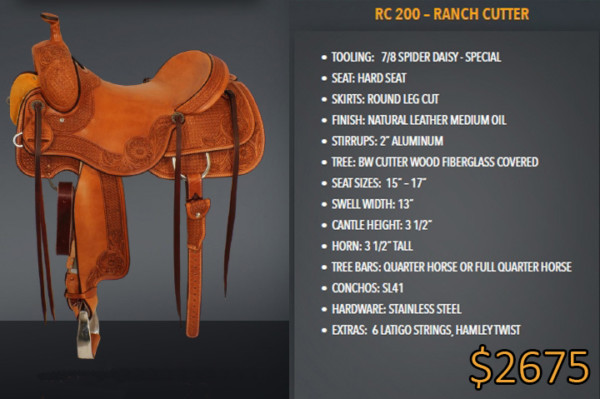 Custom Ranch Cutter Saddles | Best Ever Pads