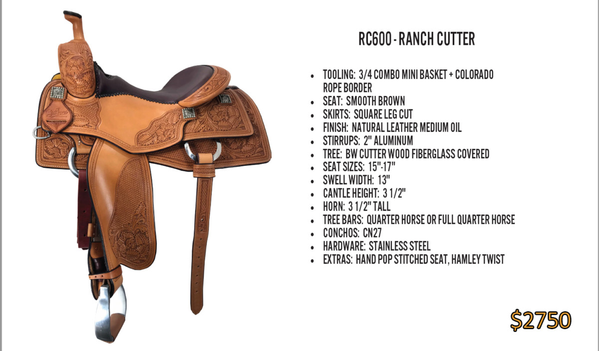 Custom Ranch Cutter Saddles | Best Ever Pads