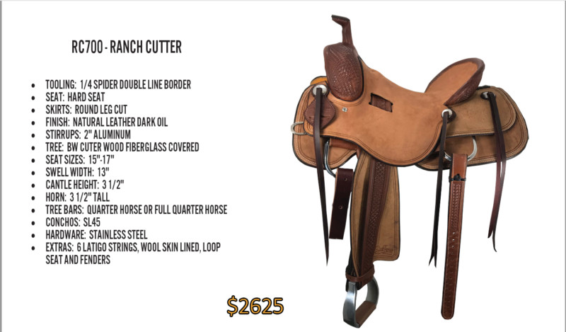 Custom Ranch Cutter Saddles | Best Ever Pads