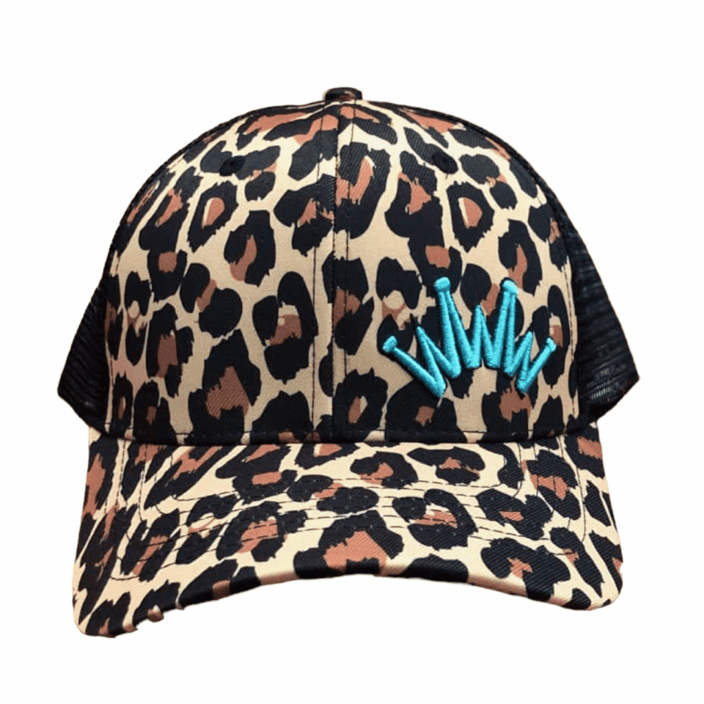Trucker Hat Leopard Print - Best Ever Pads